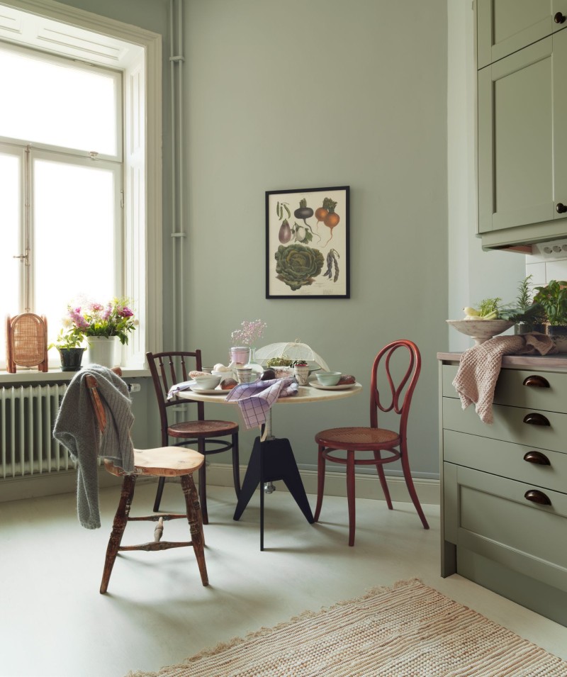 Trendfarver 2021 - Grounded Green - old | Beckers Maling